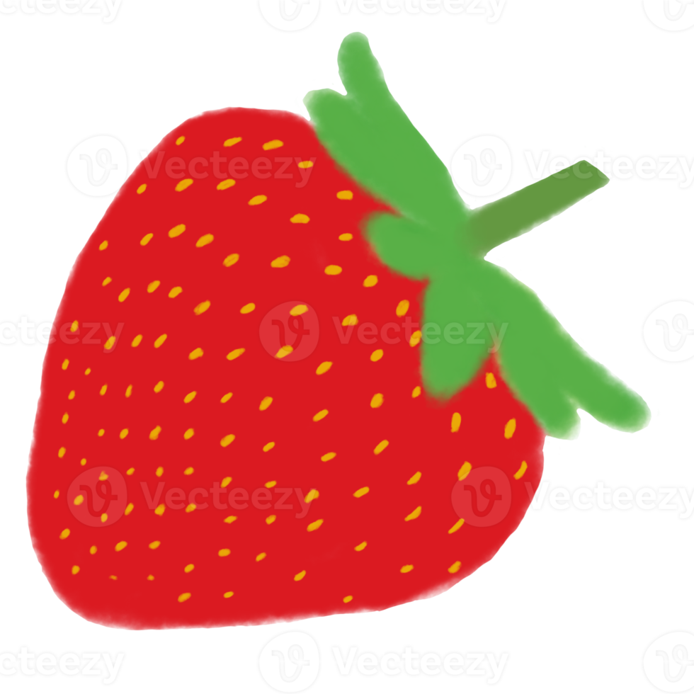 Vector Of Red Strawberry 23205053 Png