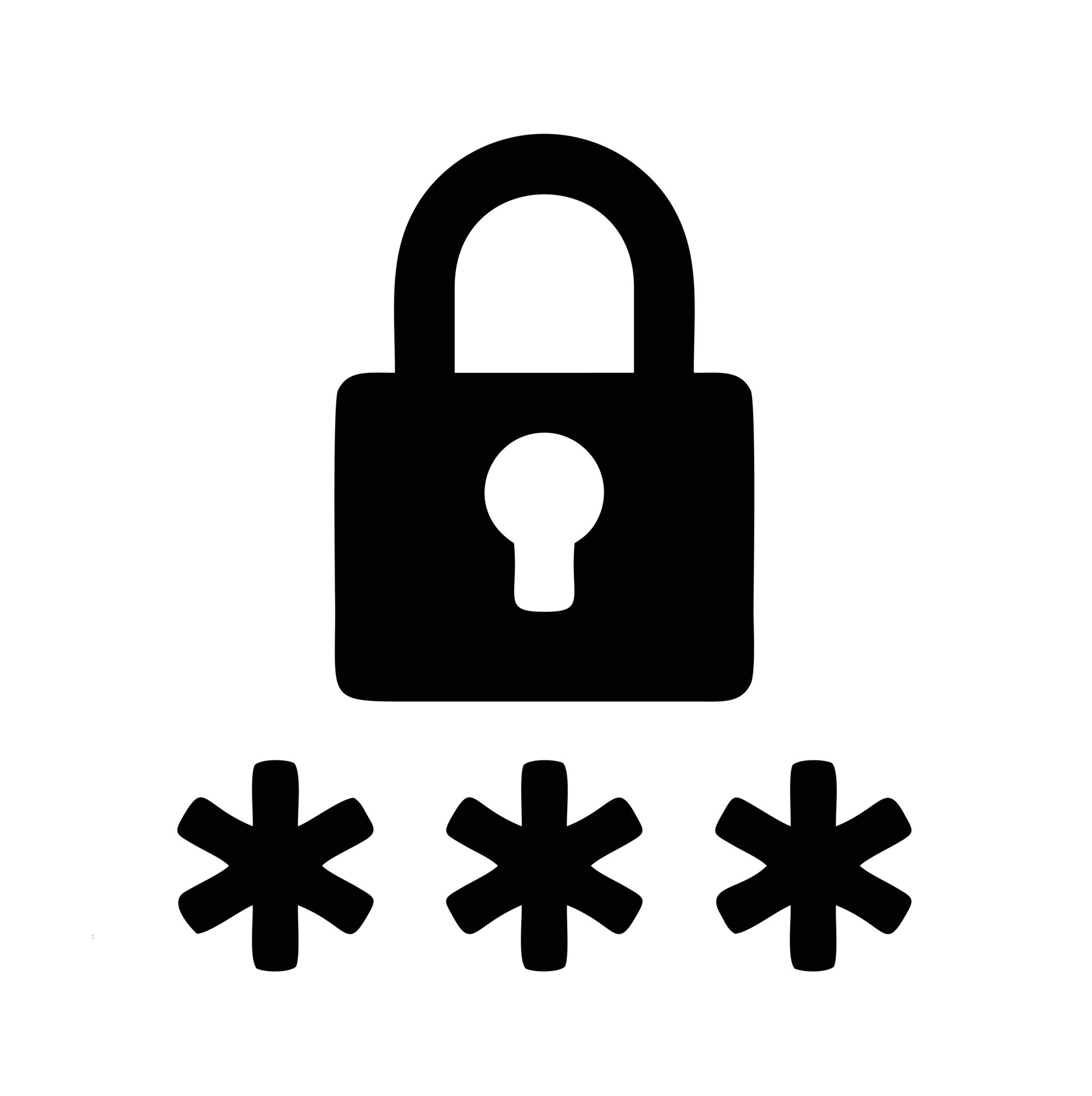 Lock security icon symbol vector image. Illustration of the key secure access system vector ...