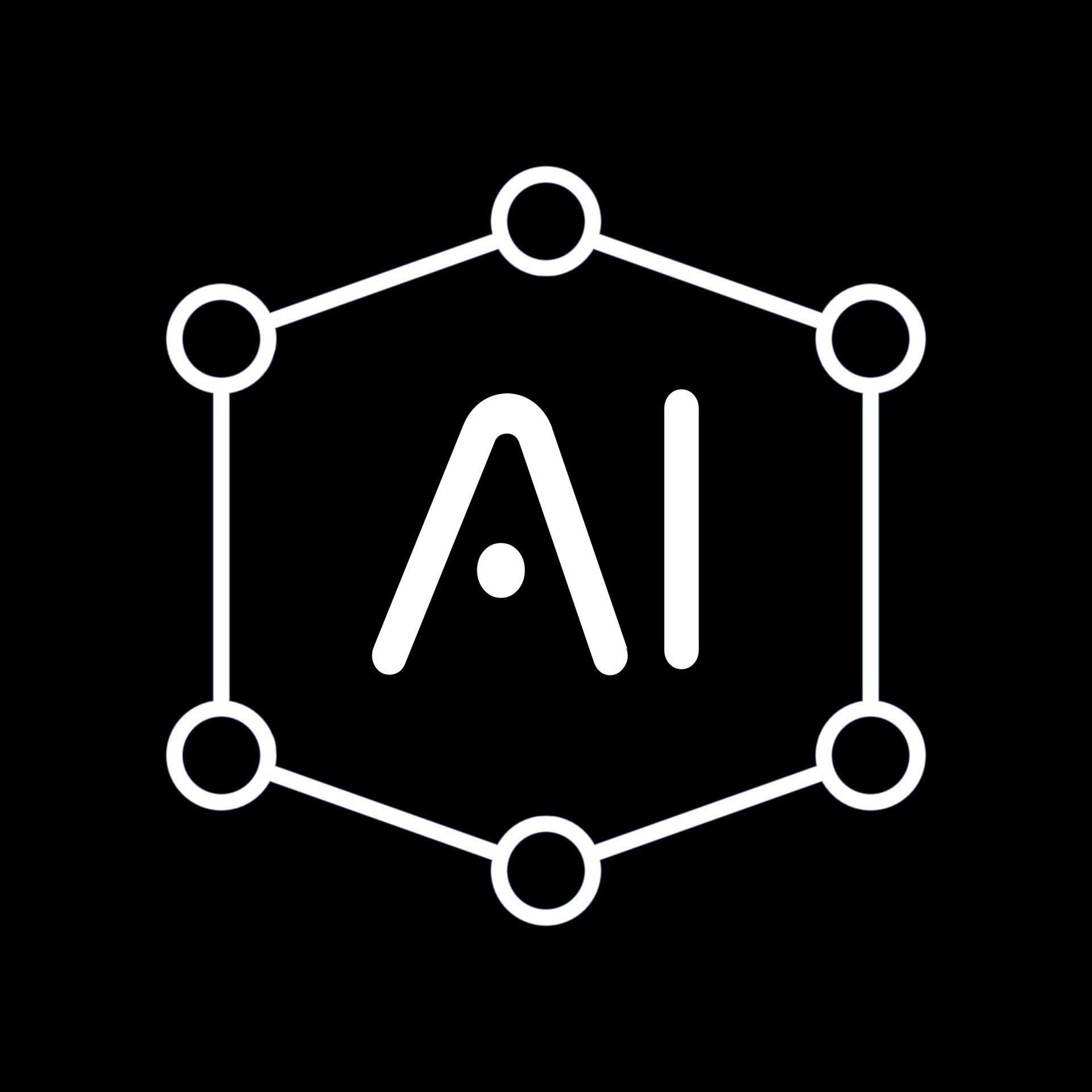 artificial intelligence icon set in line style, machine learning, smart robotic and cloud ...