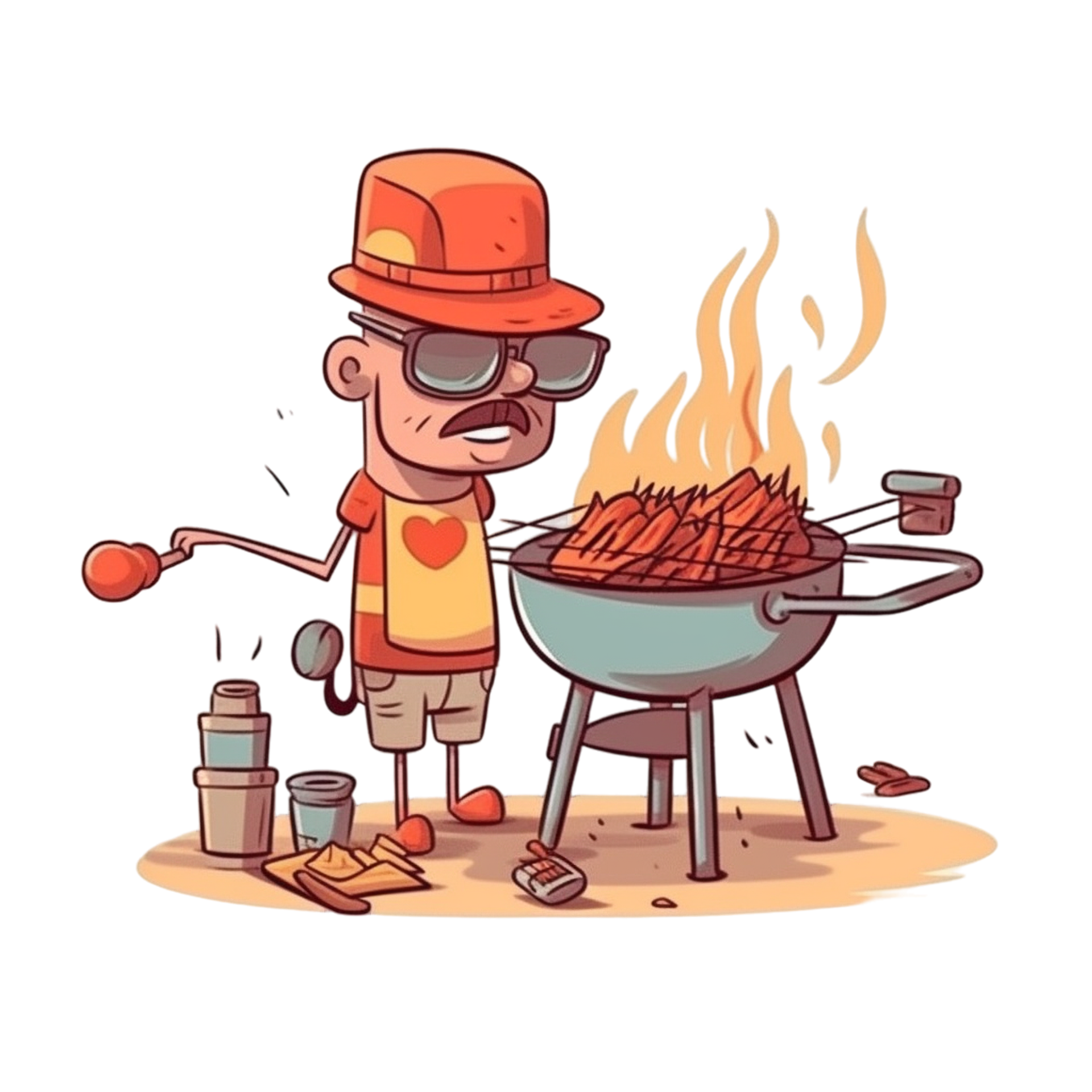 Animated Grill Png