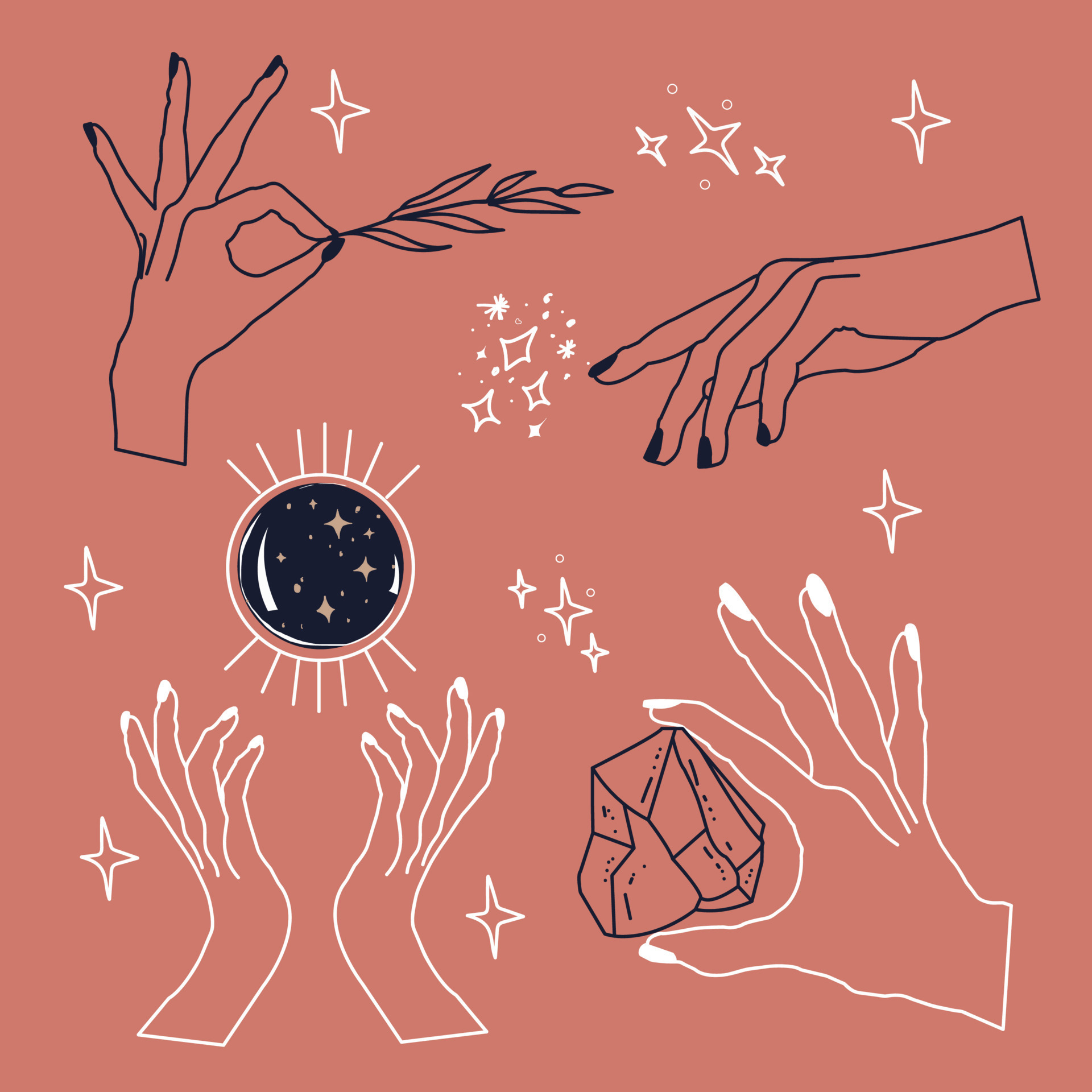 esoteric magical hand gestures collection. 23216831 Vector Art at Vecteezy esoteric magical hand gestures collection. 23216831 Vector Art at Vecteezy
