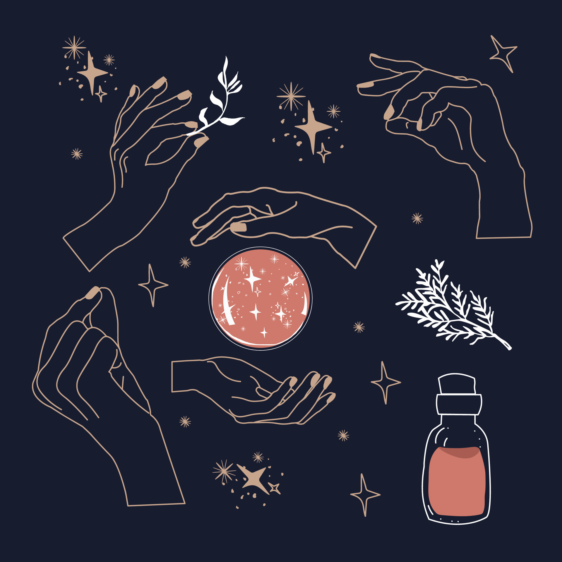 esoteric magical hand gestures collection. 23216835 Vector Art at Vecteezy esoteric magical hand gestures collection. 23216835 Vector Art at Vecteezy