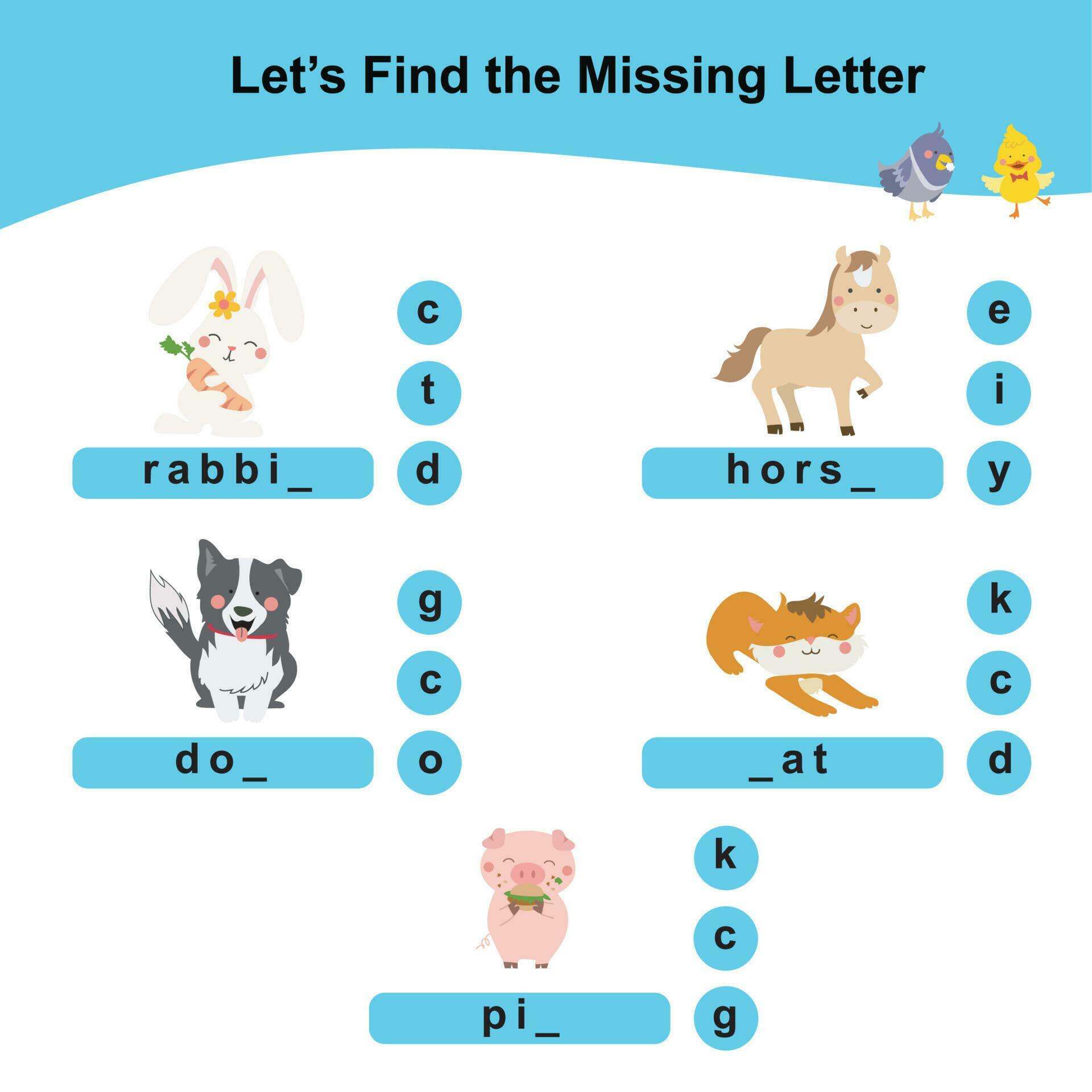 Find the missing letter worksheet. Worksheet for preschool. Writing ...