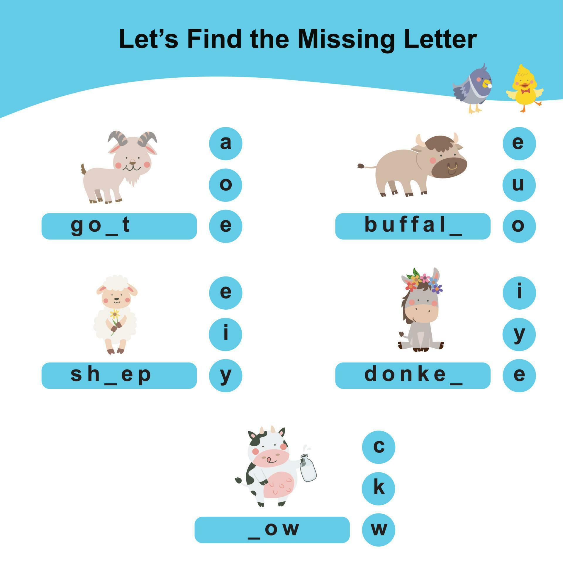 Find The Missing Letter Worksheet Worksheet For Preschool Writing find-the-missing-letter-worksheet-worksheet-for-preschool-writing