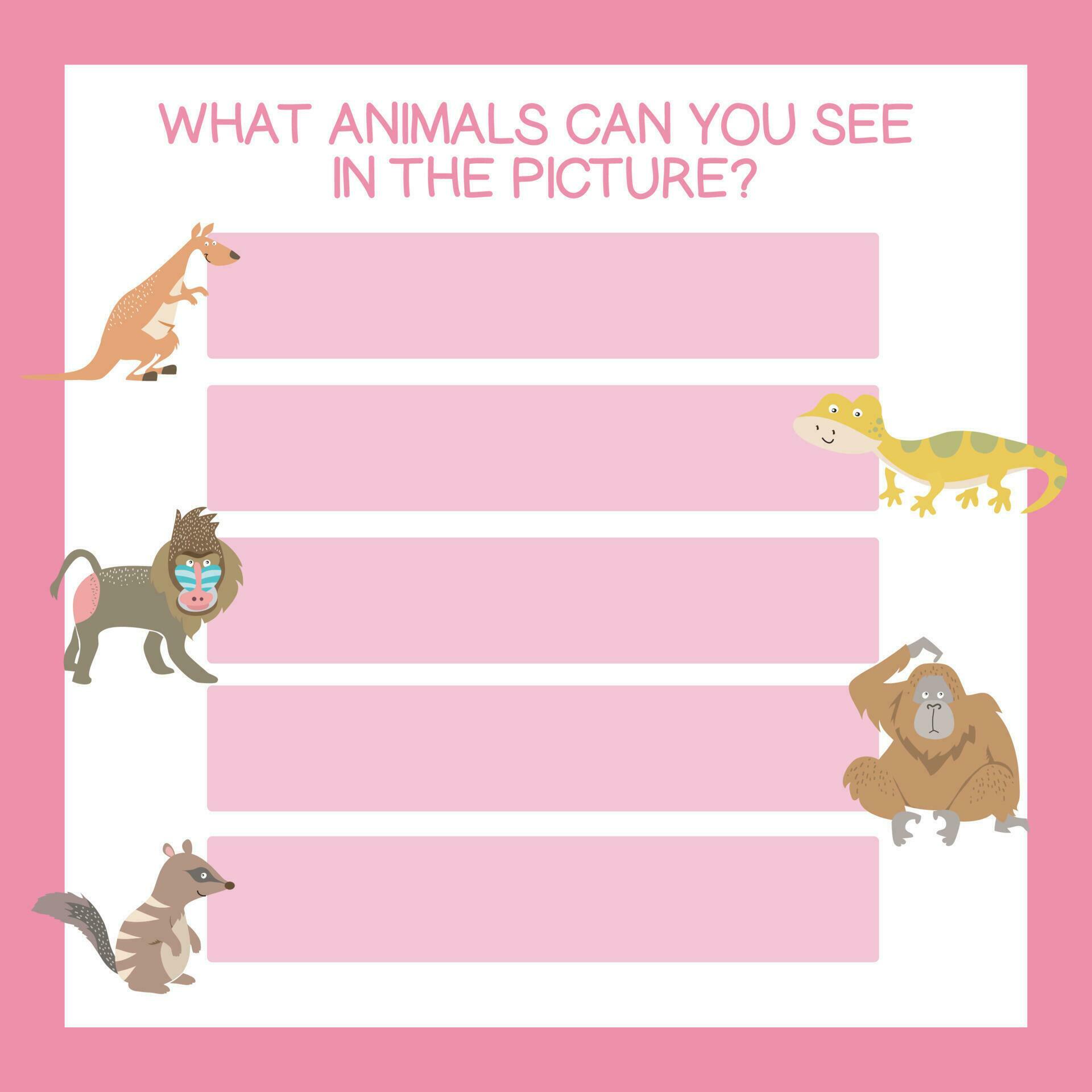 What Animals Can You See In The Picture Worksheet Cute Printable what-animals-can-you-see-in-the-picture-worksheet-cute-printable