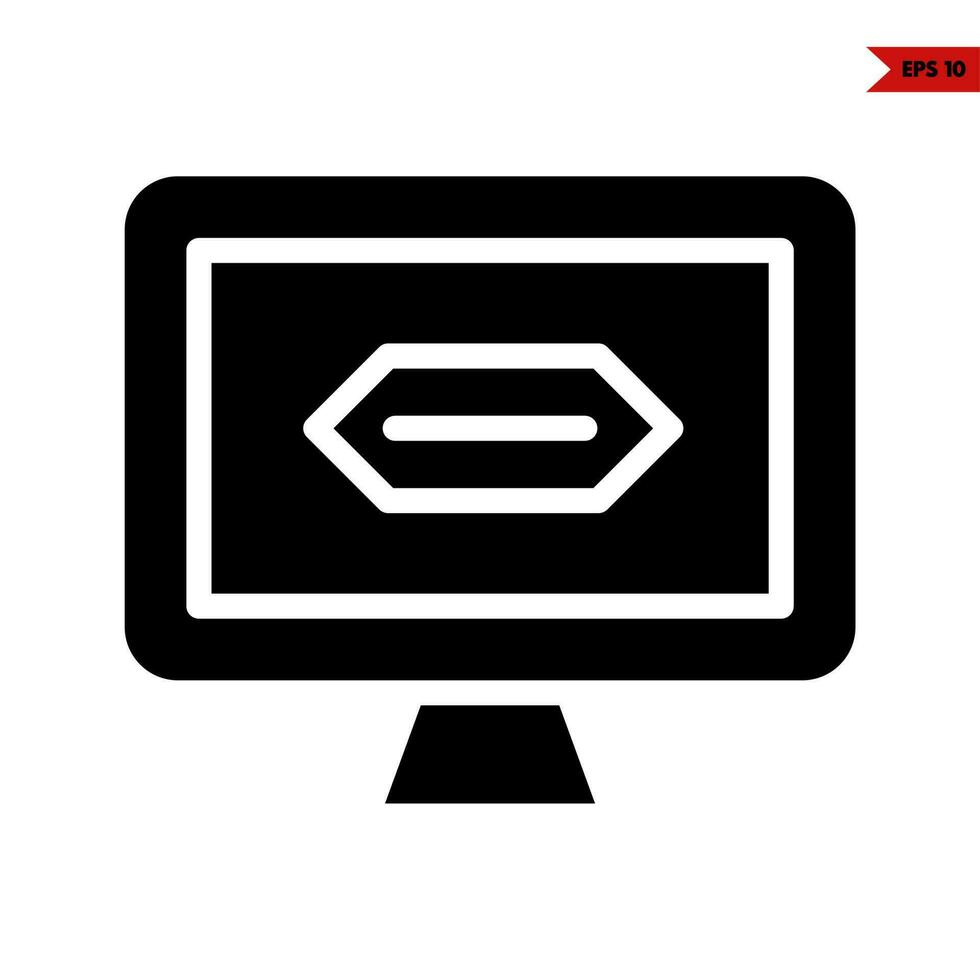 computer glyph icon 23221996 Vector Art at Vecteezy