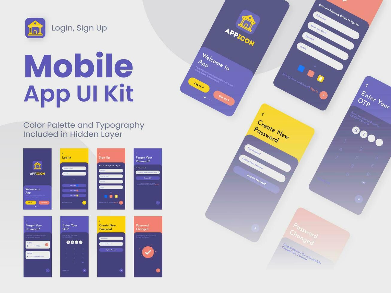 Wireframe UI, UX, GUI Layout With Different Login Screens Including ... Wireframe UI, UX, GUI Layout With Different Login Screens Including ...