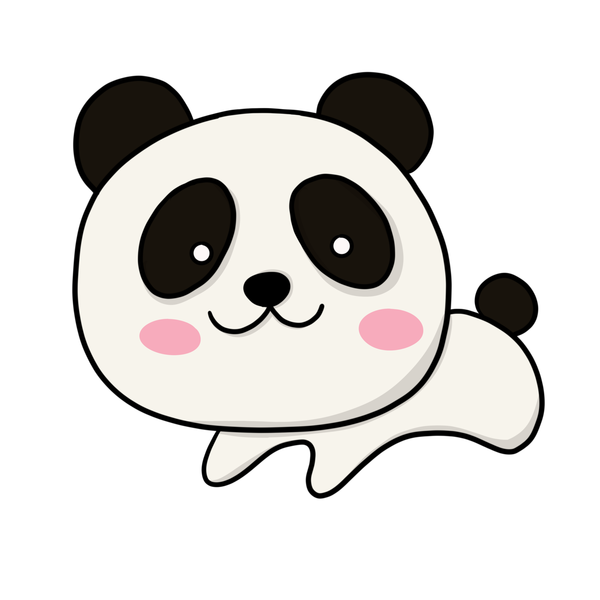 Cute Panda Cartoon Panda Clipart Cute Clipart Cartoon Clipart Png