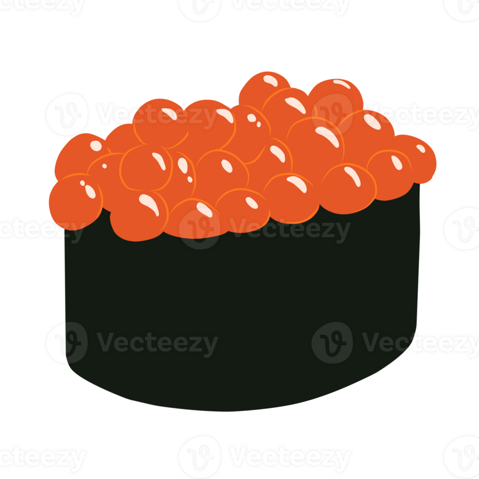 Salmon Roe Sushi 23226326 Png