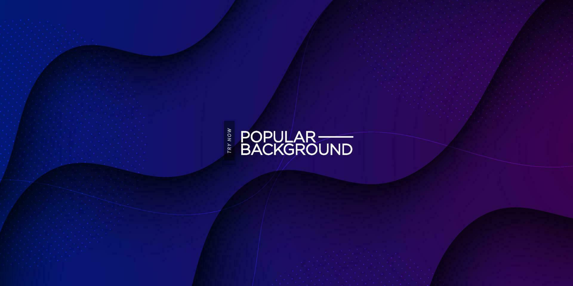 Modern Simple Abstract Dark Background with Purple Color Wavy Lines Design. Eps10 Vector ...