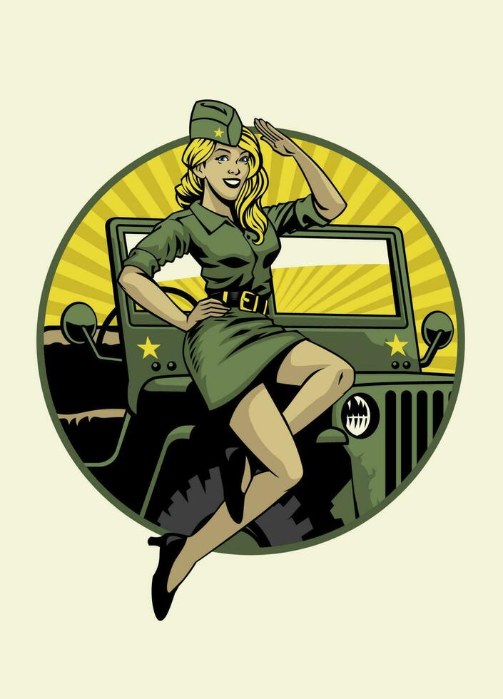 Army Pin Up Girl Drawings Army Pin Up Girl Drawings