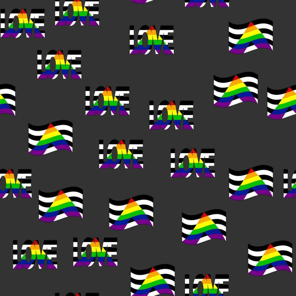 Straight Allies pride flag. LGBT community flag 23233475 Vector Art at ...