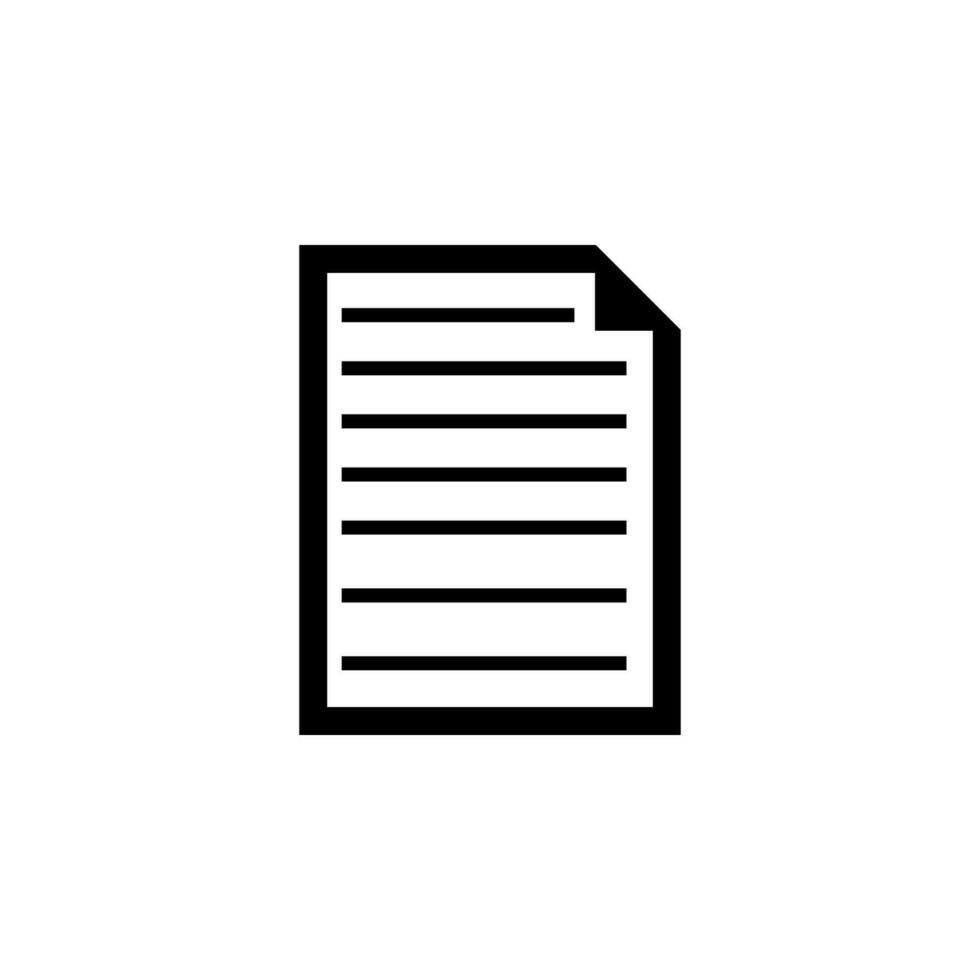 Paper vector icon illustration 23245652 Vector Art at Vecteezy