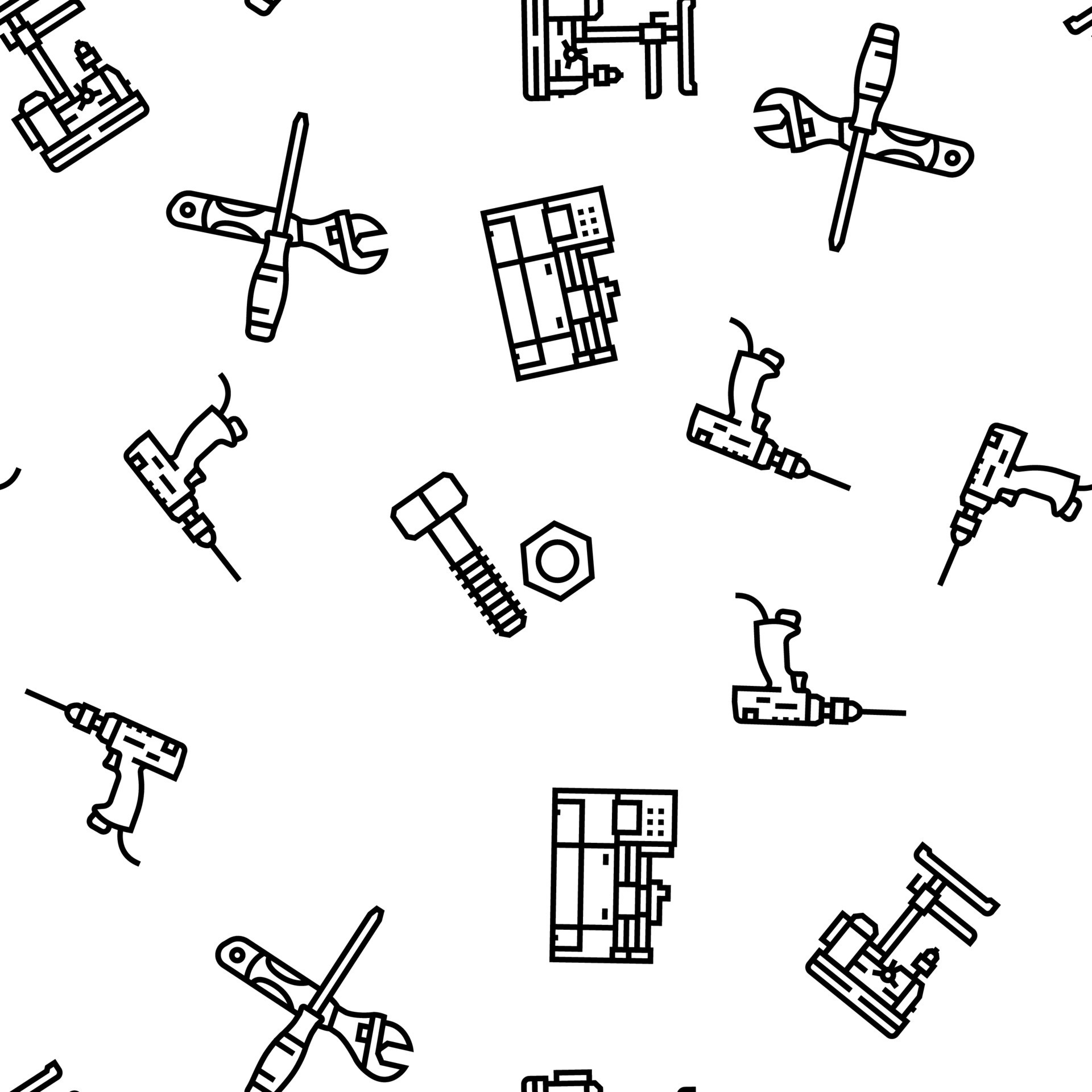 engineering tool work wrench vector seamless pattern 23245723 Vector ... engineering tool work wrench vector seamless pattern 23245723 Vector ...