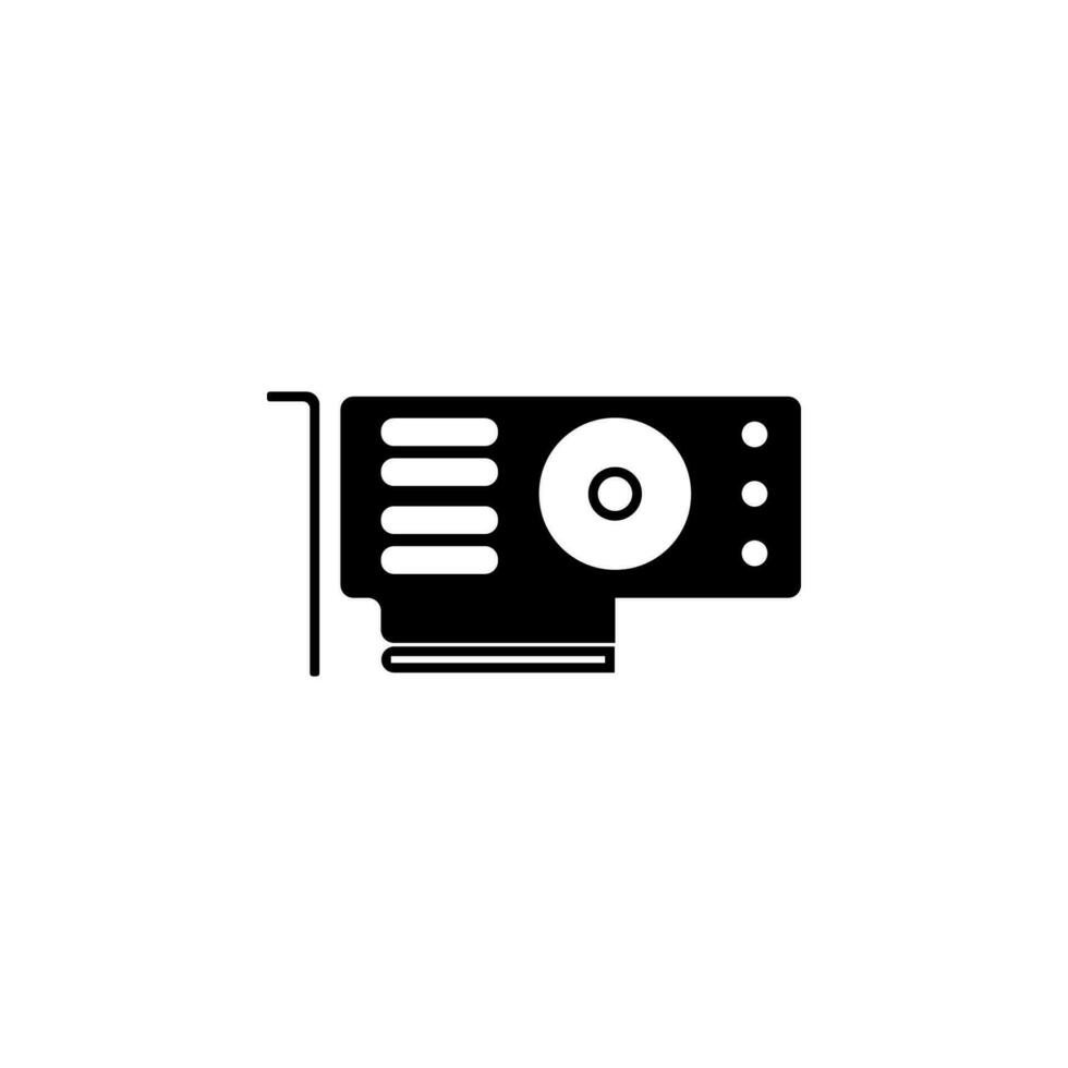 Computer Video Card vector icon illustration 23245838 Vector Art at ... Computer Video Card vector icon illustration 23245838 Vector Art at ...