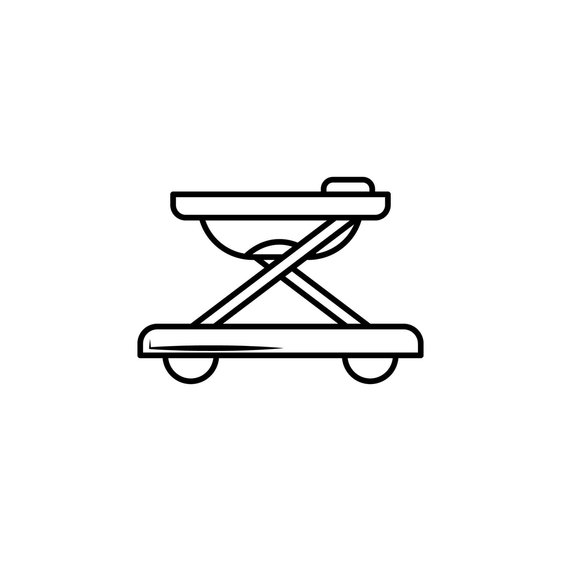 baby walker line vector icon illustration 23246111 Vector Art at Vecteezy