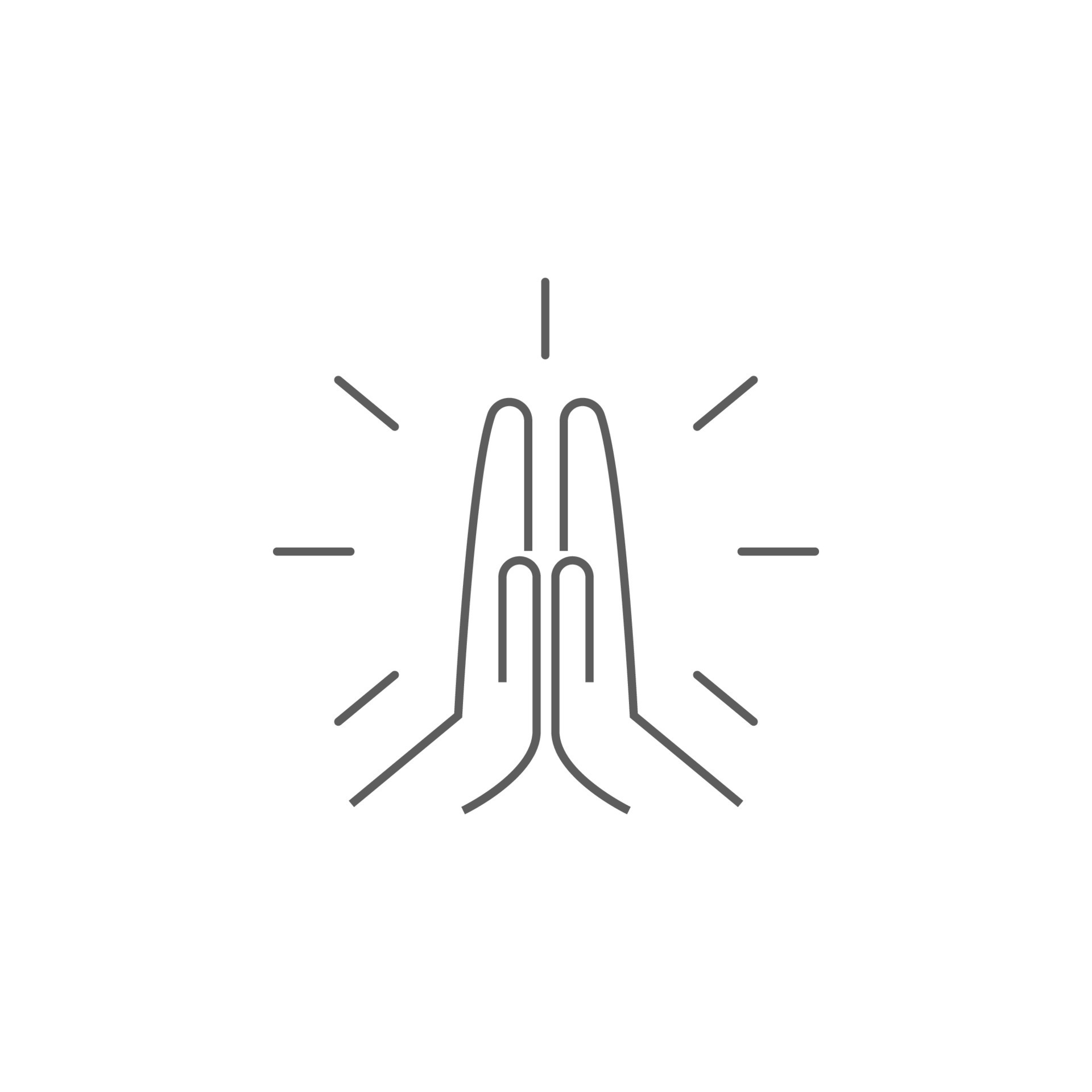 Pleading Hands Vector Icon Illustration 23246546 Vector Art At Vecteezy