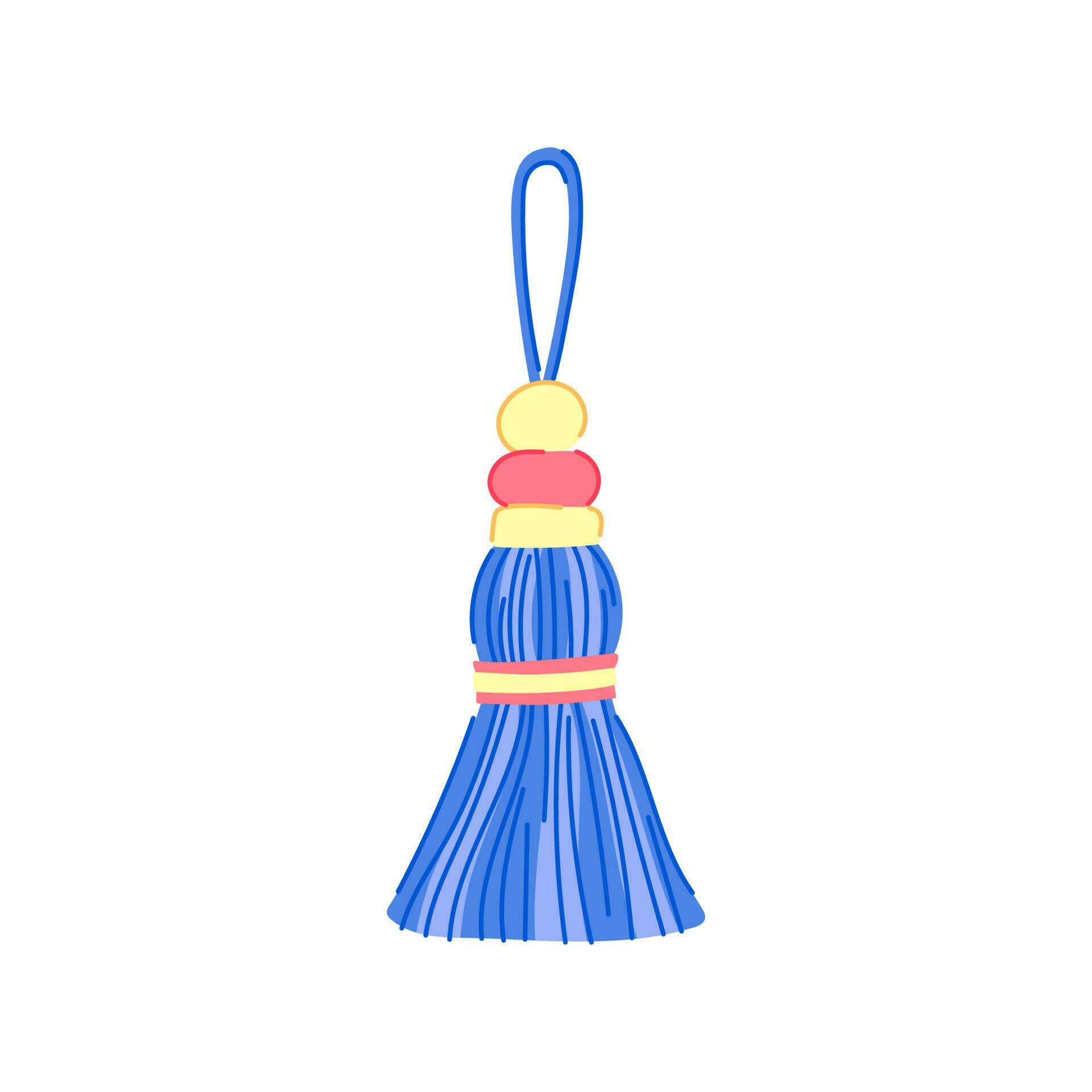 Fringe Tassel Rope Cartoon Vector Illustration 23247744 Vector Art At Vecteezy
