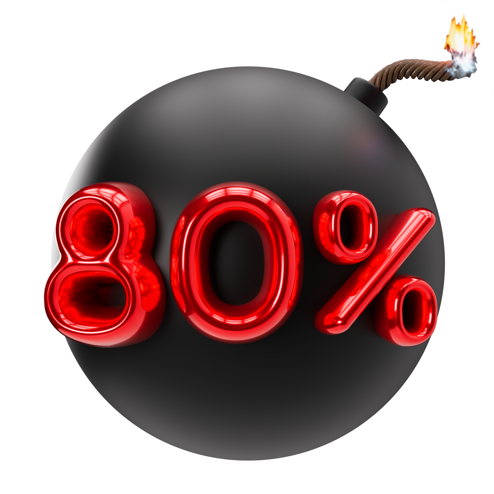 80 Por Ciento Descuento 3d Ilustraci n En Transparente Fondo Como Png 80-por-ciento-descuento-3d-ilustraci-n-en-transparente-fondo-como-png