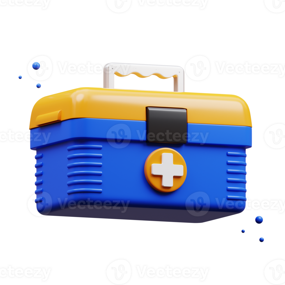 First Aid Kit 3d Illustration 23252172 Png