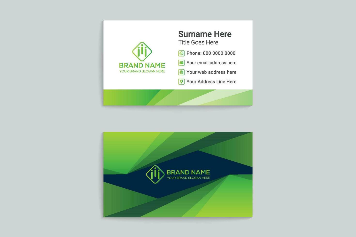 green Modern business card template 23252757 Vector Art at Vecteezy green Modern business card template 23252757 Vector Art at Vecteezy