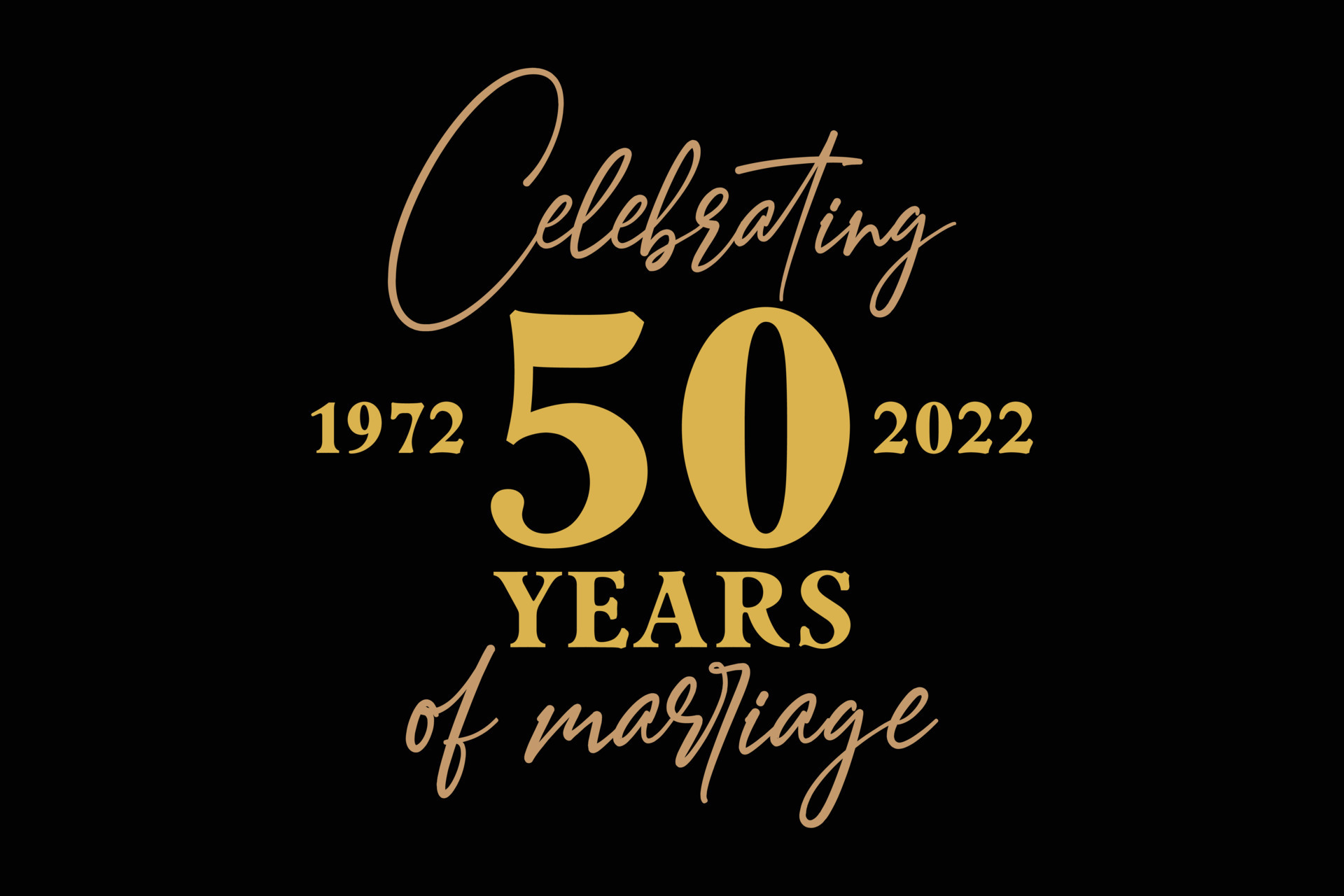 Celebrating 50 Years of Marriage Anniversary T-Shirt Design 23254249 ... Celebrating 50 Years of Marriage Anniversary T-Shirt Design 23254249 ...