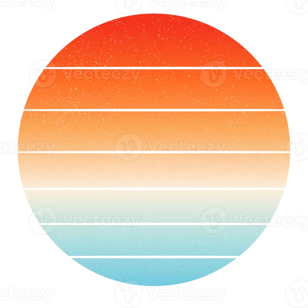 vintage retro striped sunset graphics. 23254683 PNG vintage retro striped sunset graphics. 23254683 PNG