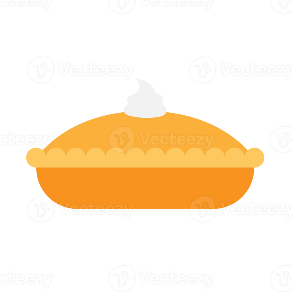 Pumpkin Pie Illustration 23256179 Png