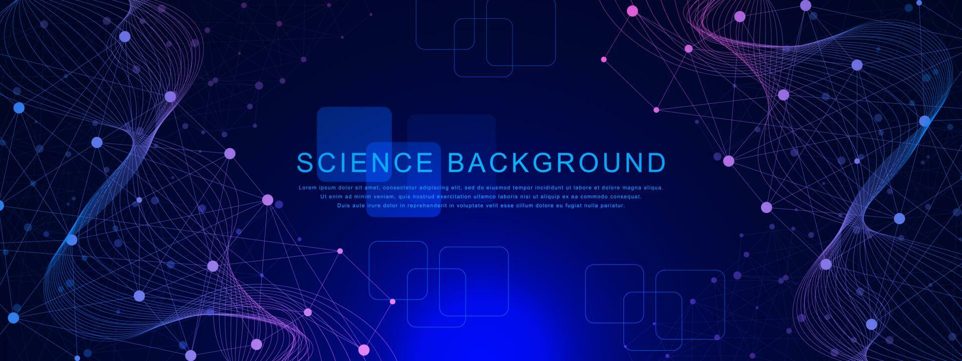 Abstract Connected Dots And Lines Background For Global Network Connection Digital