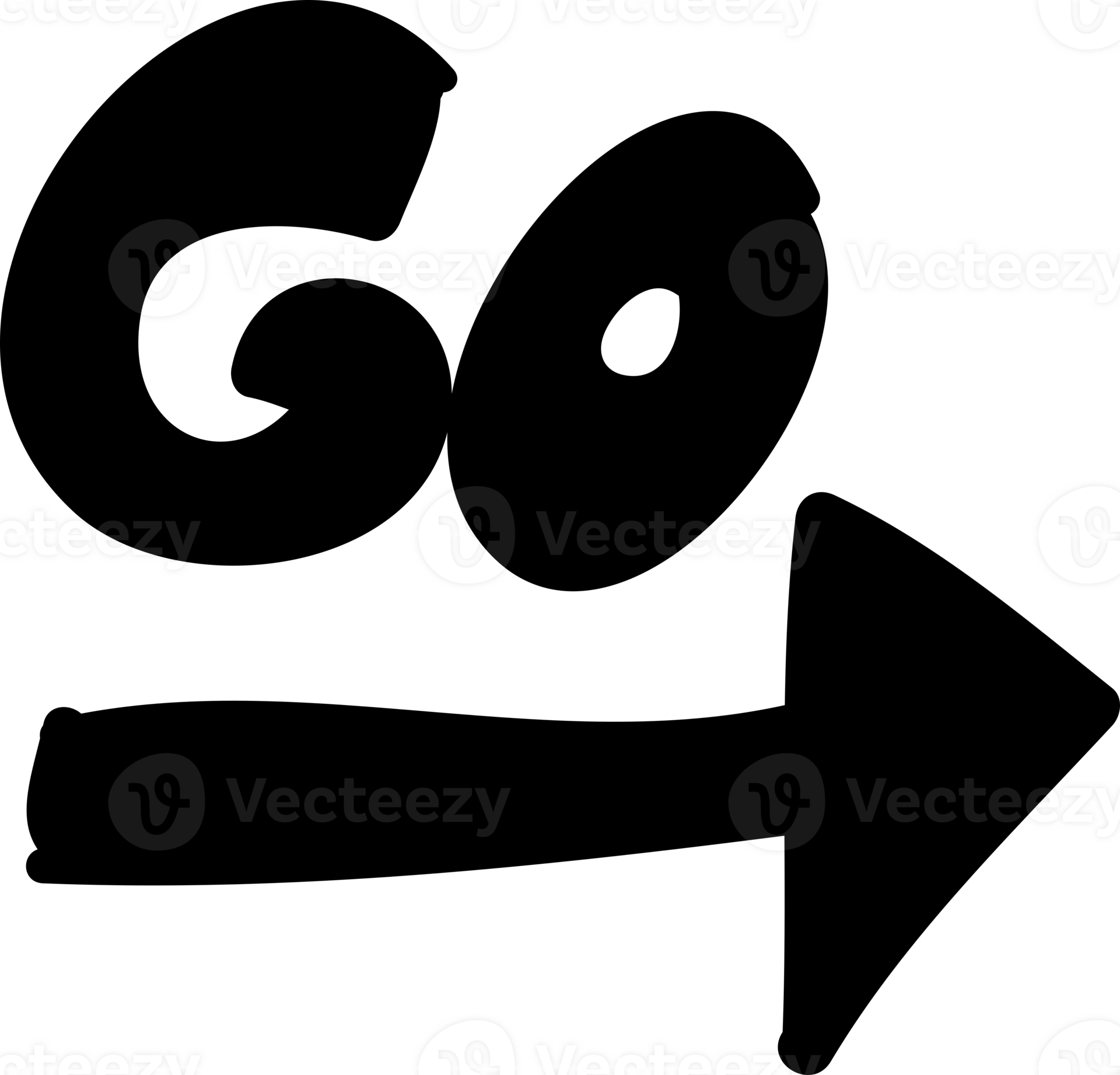 go sign arrow 23265854 PNG