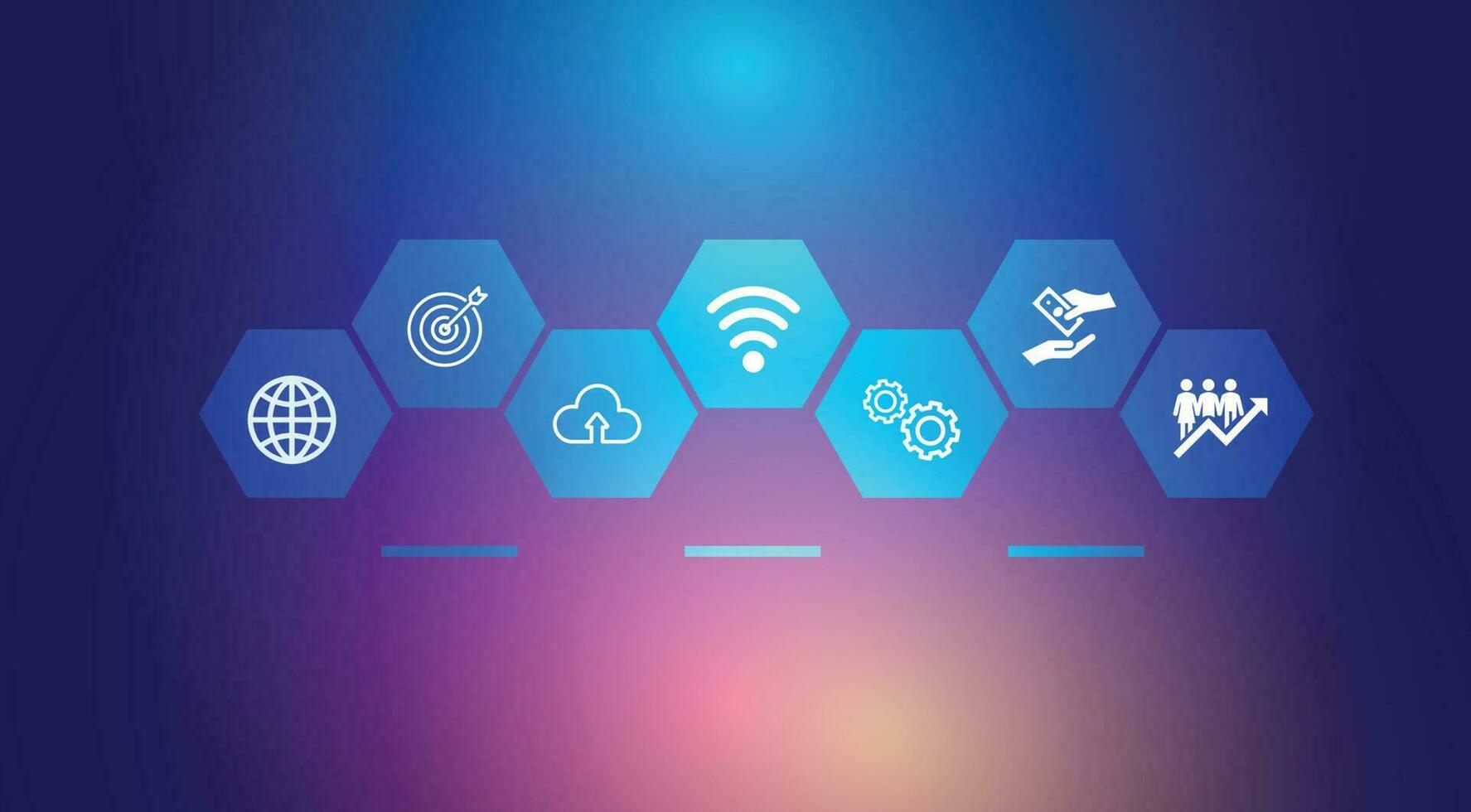 Technology and data connection, Data analysis of financial and banking ...