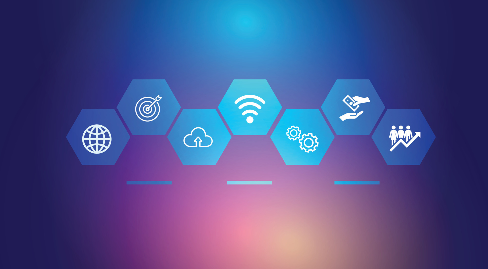 Technology and data connection, Data analysis of financial and banking ...