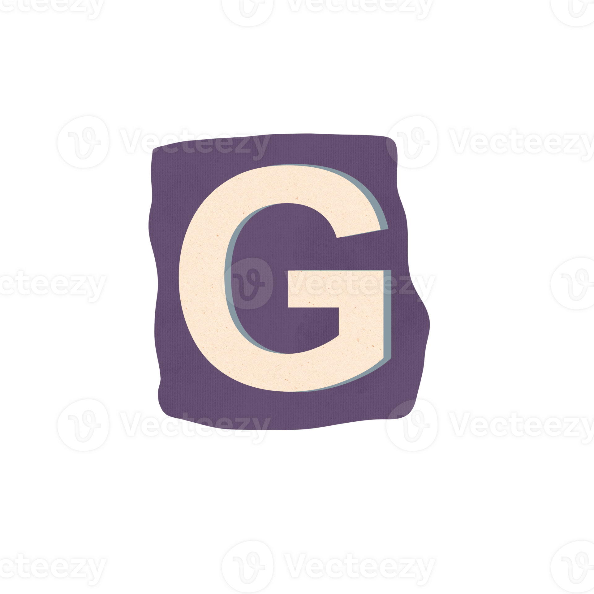 Cutout Letter G 23271423 PNG