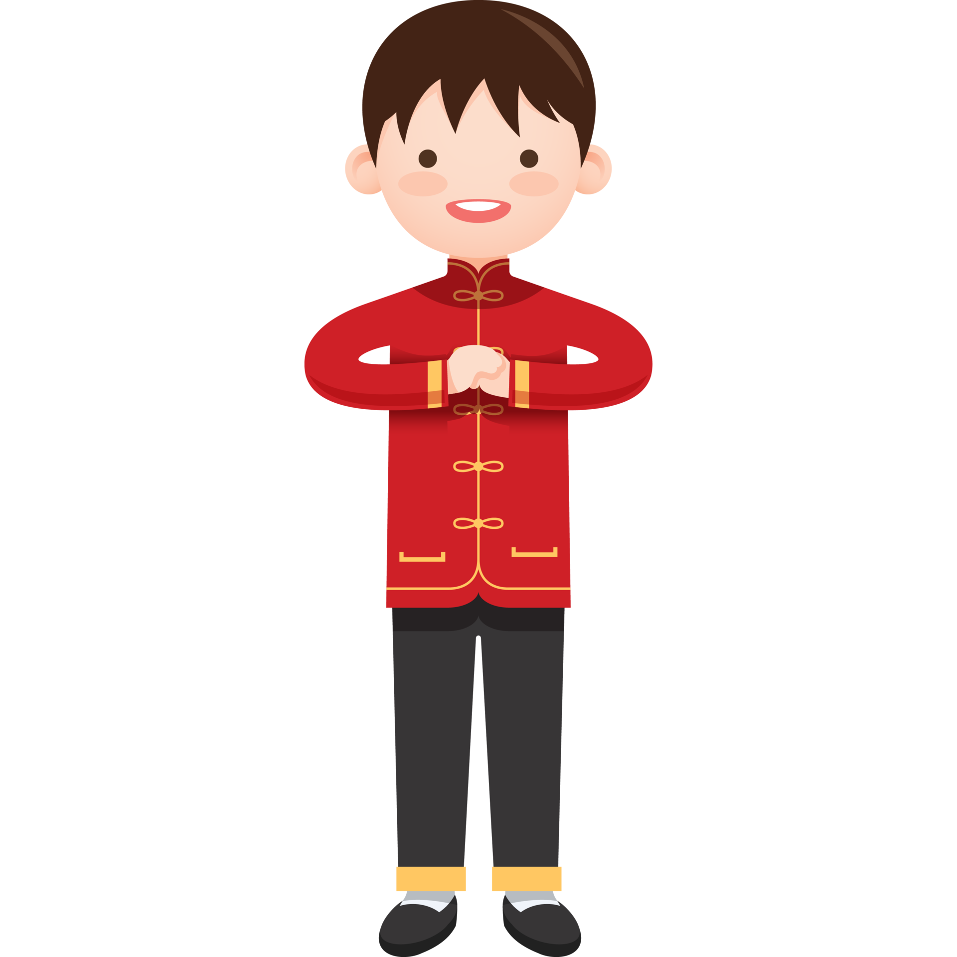 Man In China National Costume 23271556 Png