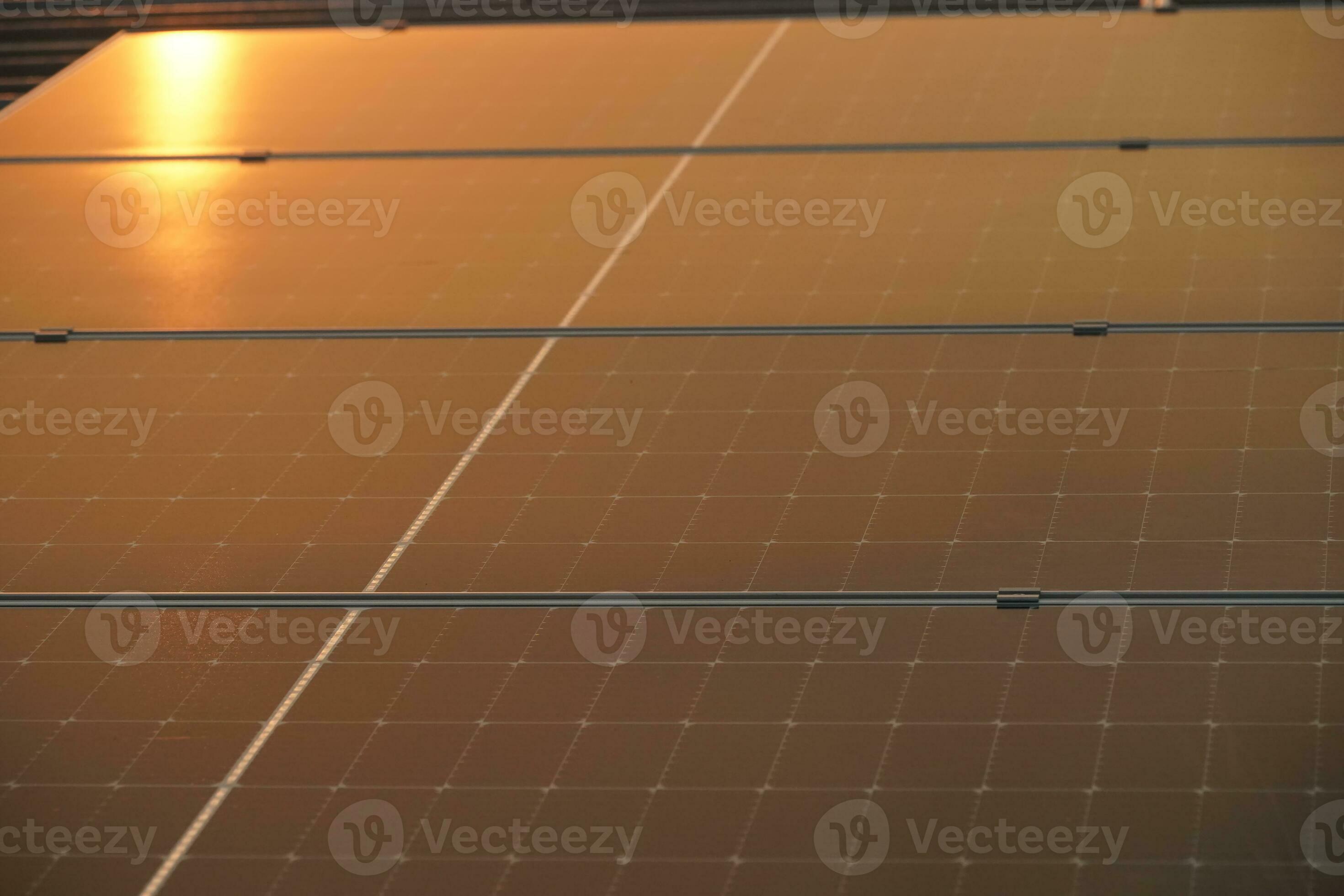 Solar cell panels at solar farm 23275169 Stock Photo at Vecteezy
