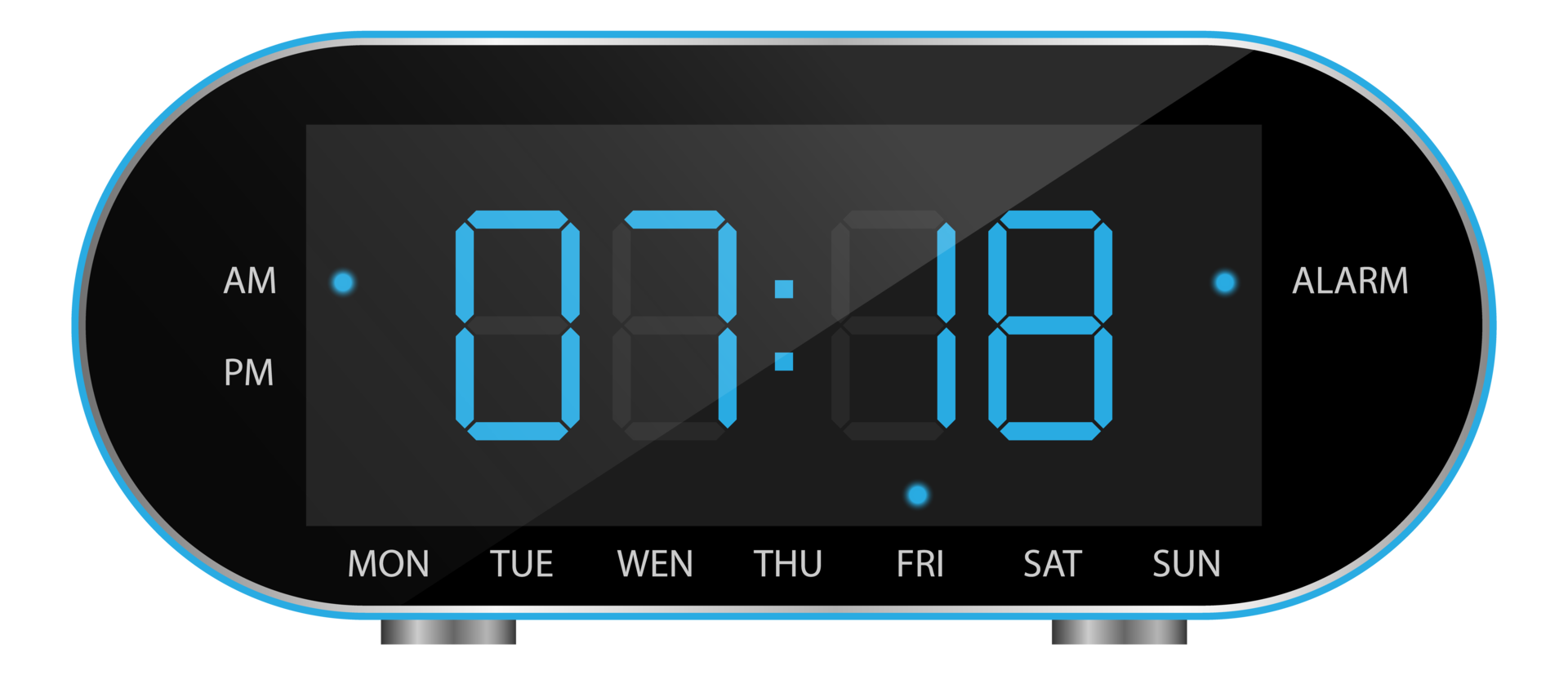 Digital alarm clock 23280721 PNG Digital alarm clock 23280721 PNG