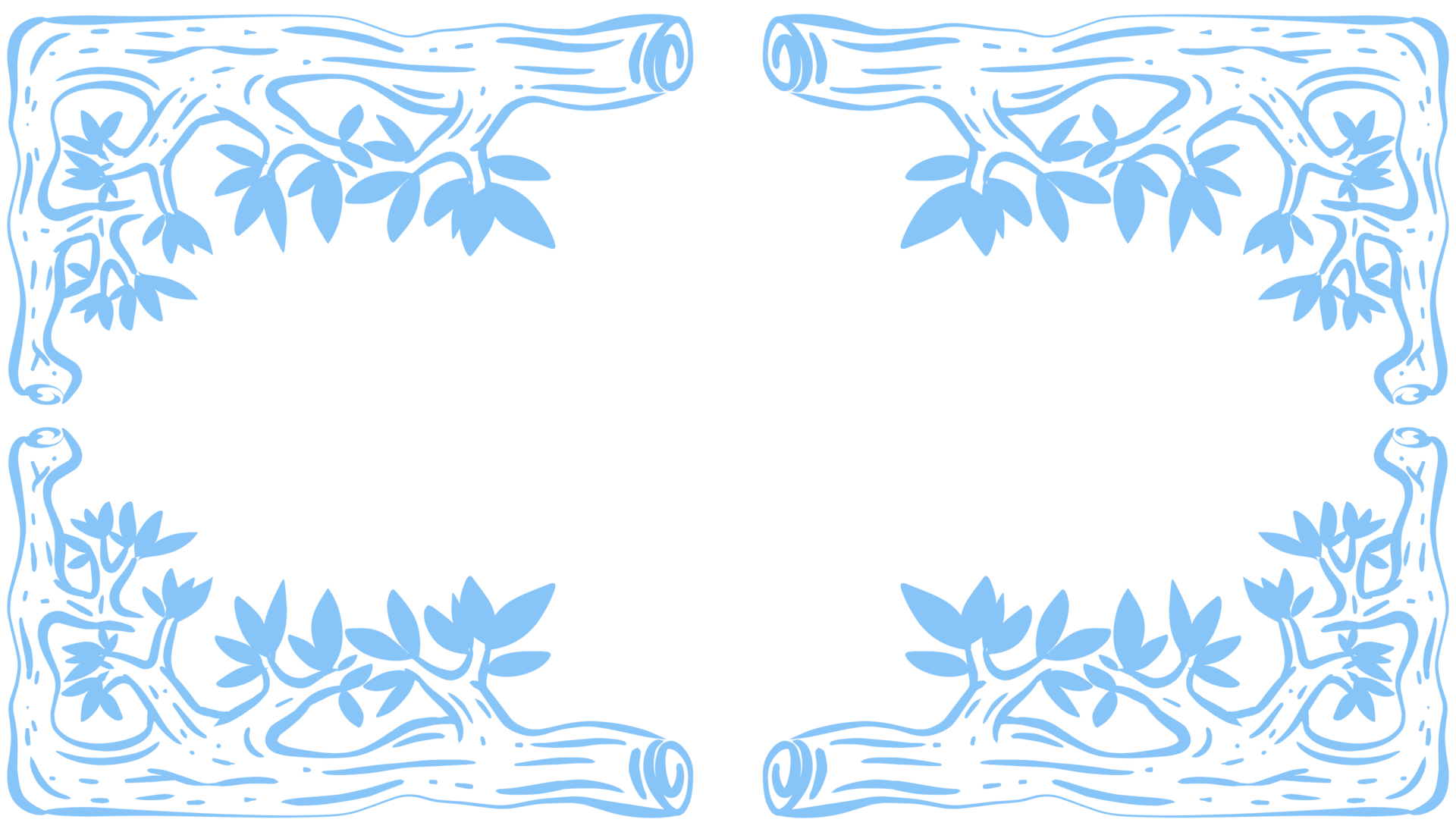 Blue abstract frame background illustration 23282124 PNG