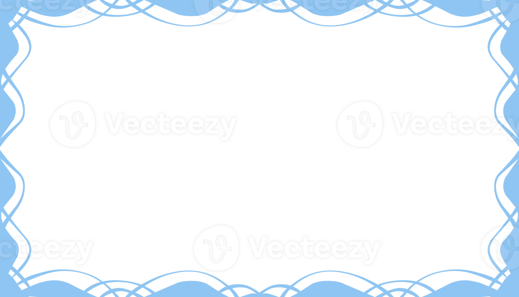 Blue abstract frame background illustration 23282127 PNG
