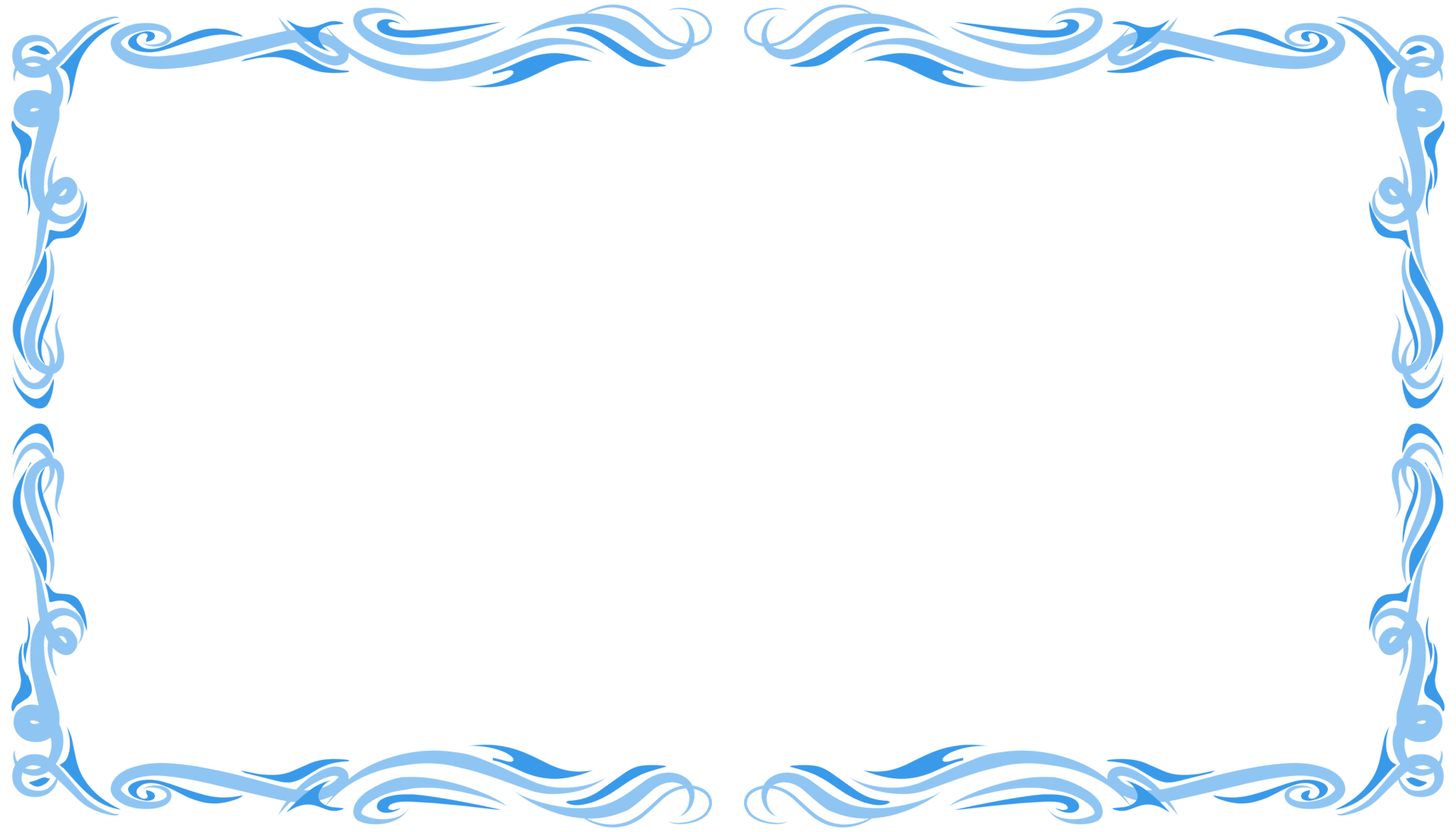 Blue abstract frame background illustration 23282150 PNG