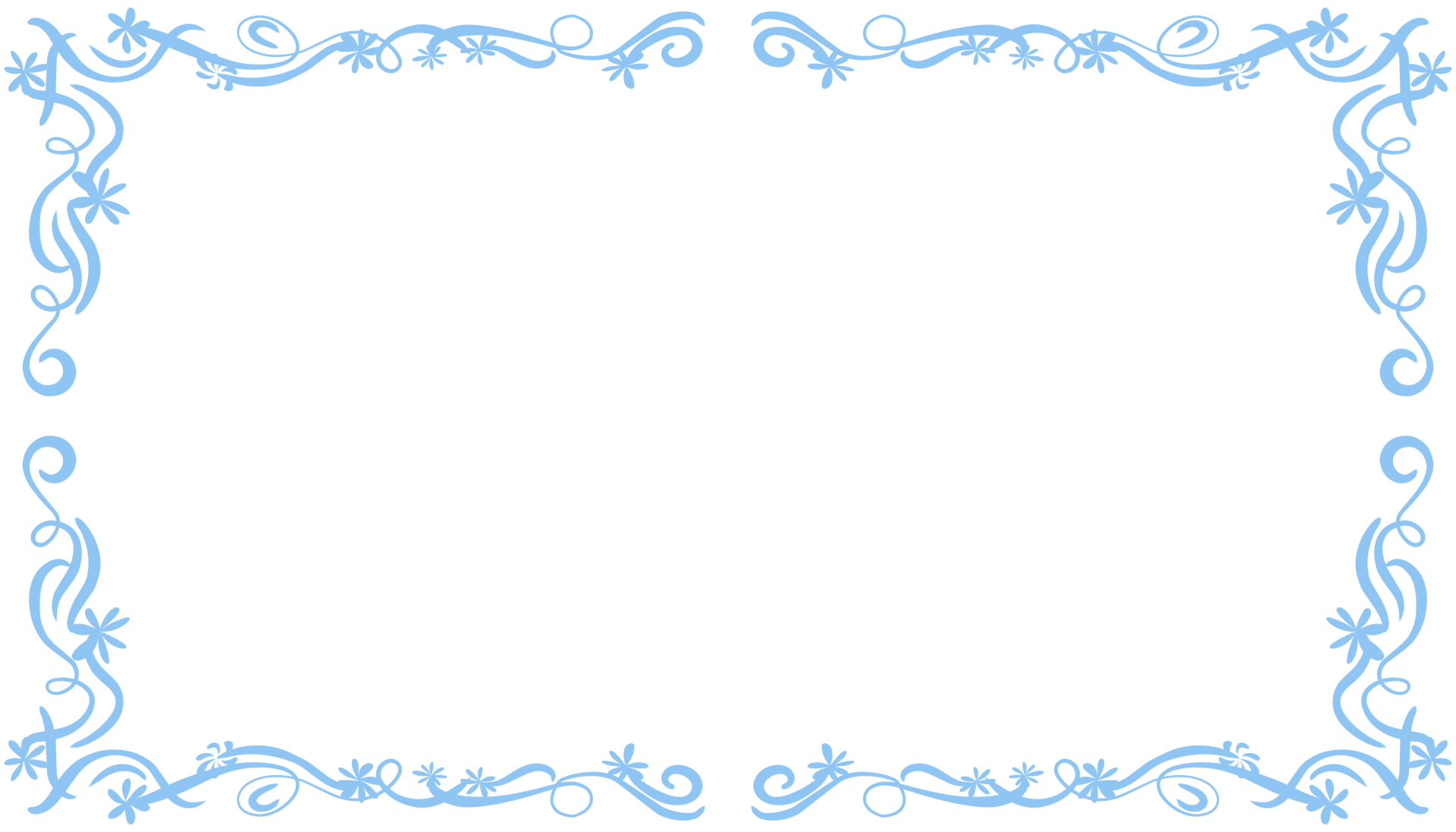 Blue abstract frame background illustration 23282156 PNG