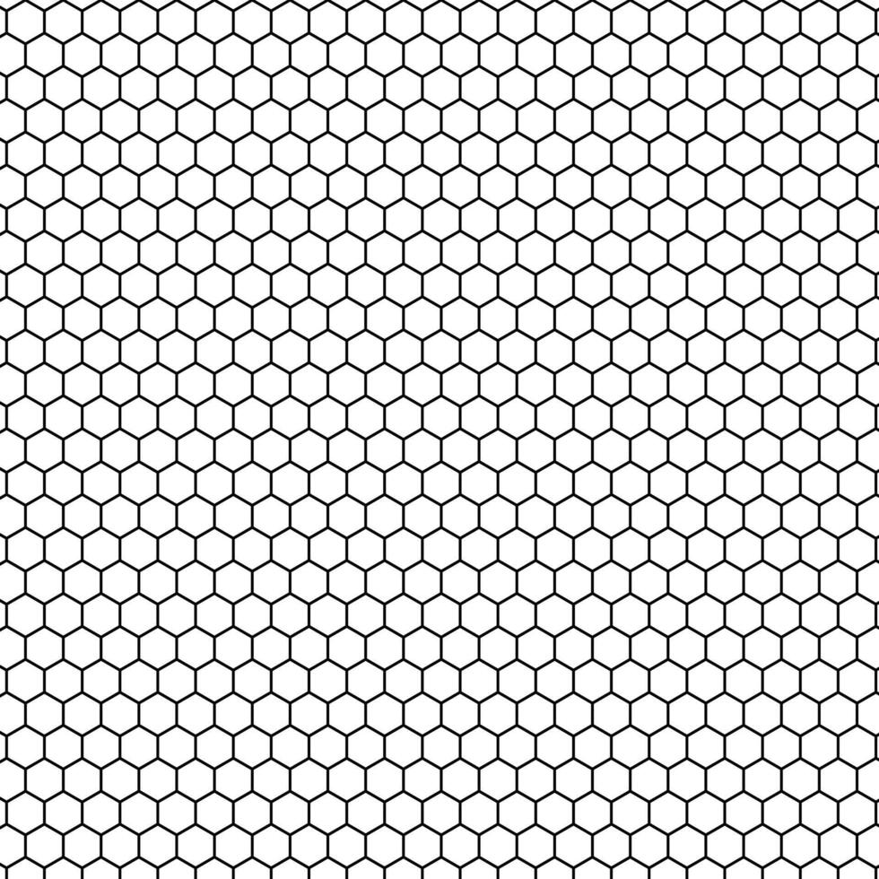 abstract seamless black hexagon net pattern. 23286230 Vector Art at ...