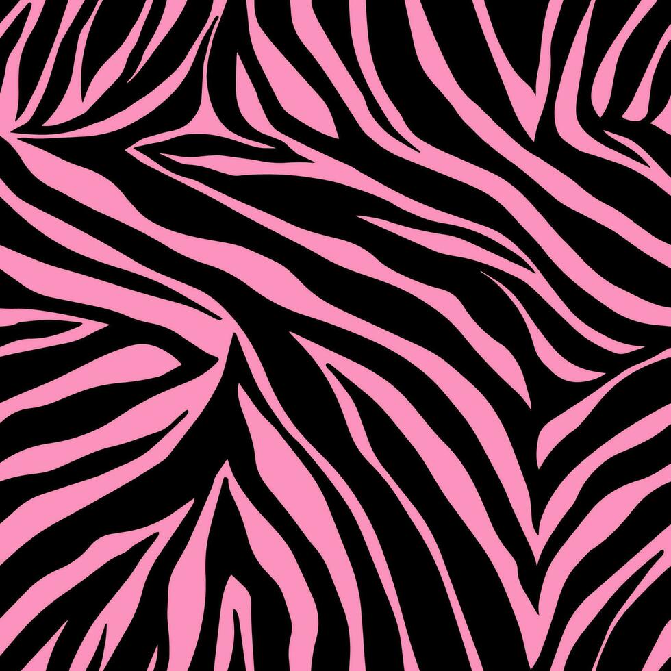 Vector animal print. Zebra ornament. Seamless pattern 23286606 Vector ...