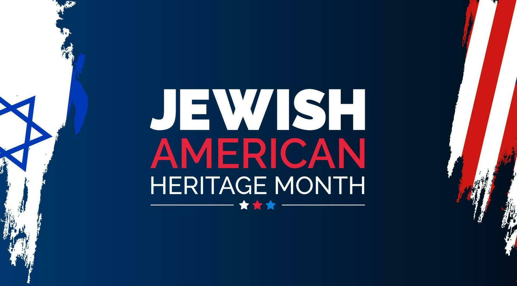 Jewish American Heritage Month Vector Art, Icons, and Graphics for Free ...