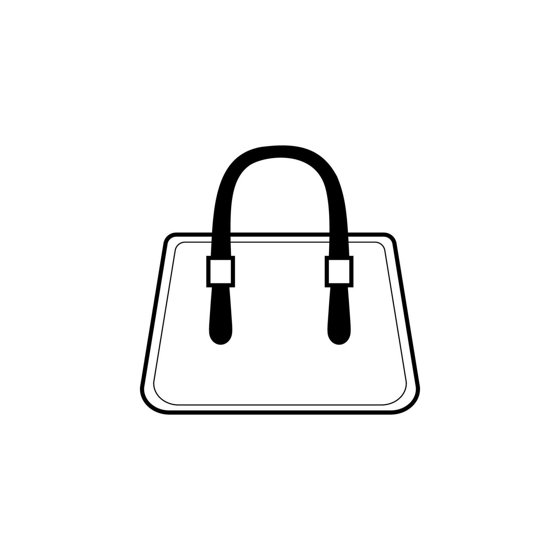 Ladies Handbag Vector Icon Illustration 23289008 Vector Art At Vecteezy