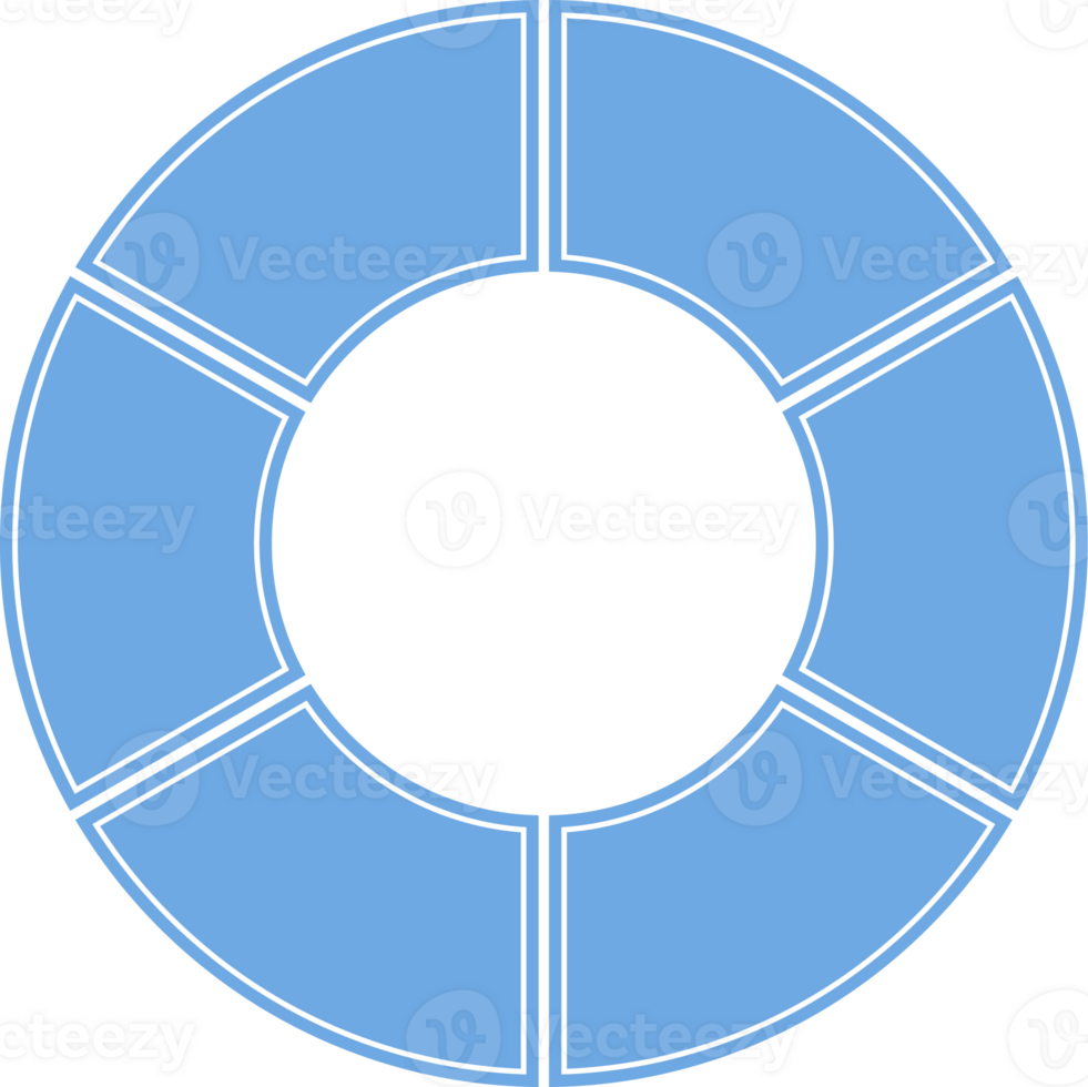 Circle Infographic Template With 6 Steps 23290370 Png