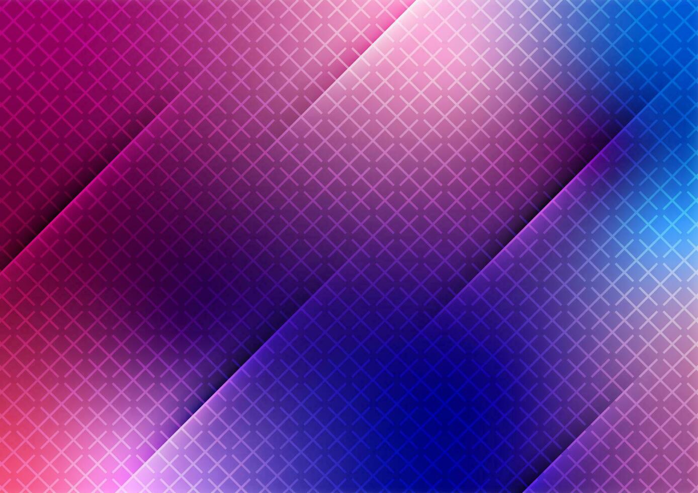 Violet Gradient Technology Modern Pattern Line Classic Decoration