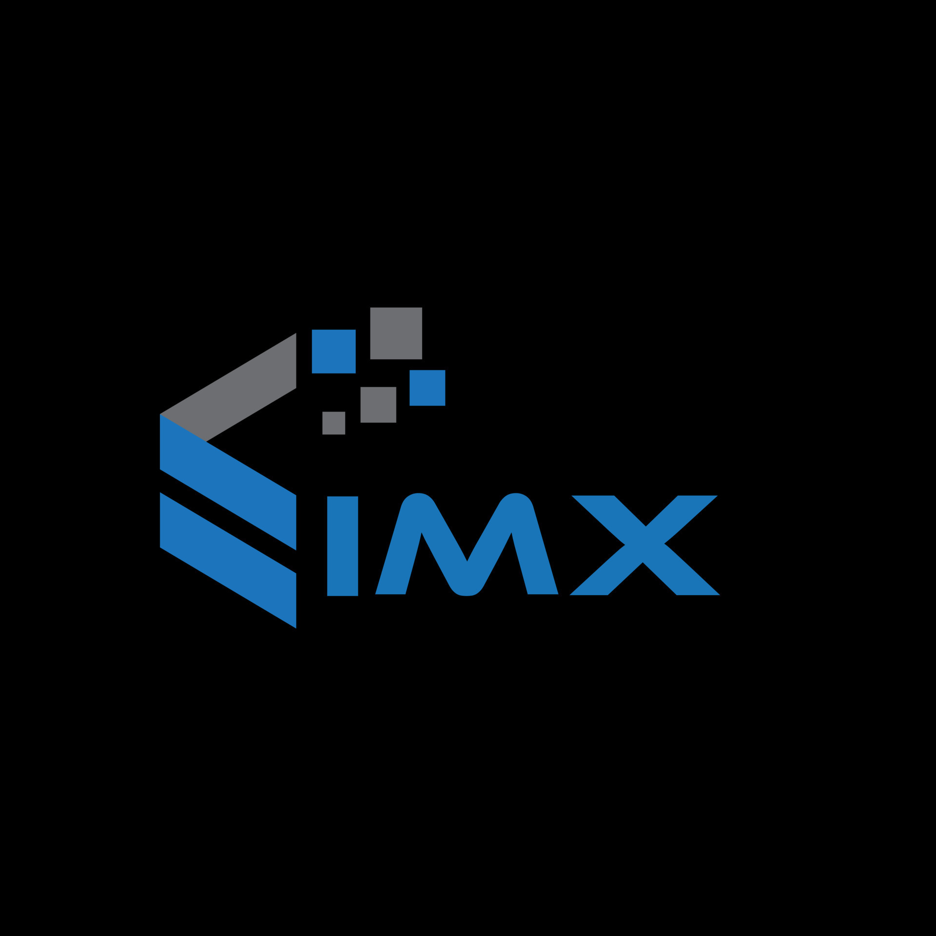 Imx Letter Logo Design On Black Background Imx Creative Initials Letter Logo Concept Imx