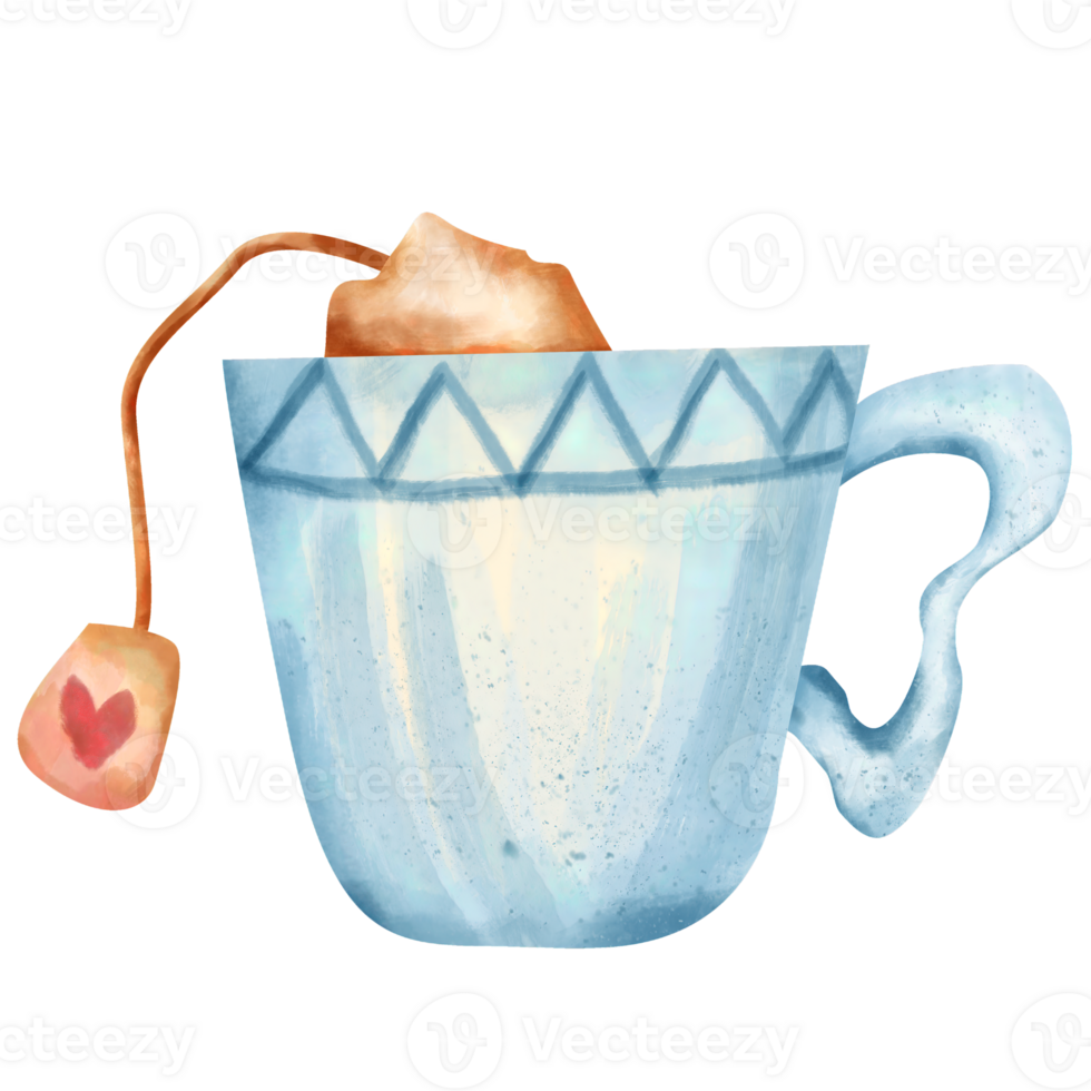 watercolor tea clip art 23296855 PNG