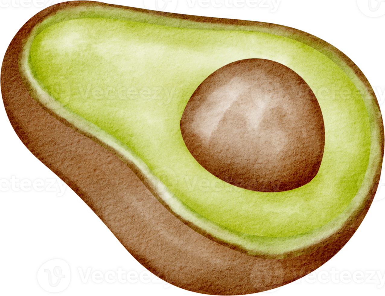 watercolor avocado fruit 23297870 PNG