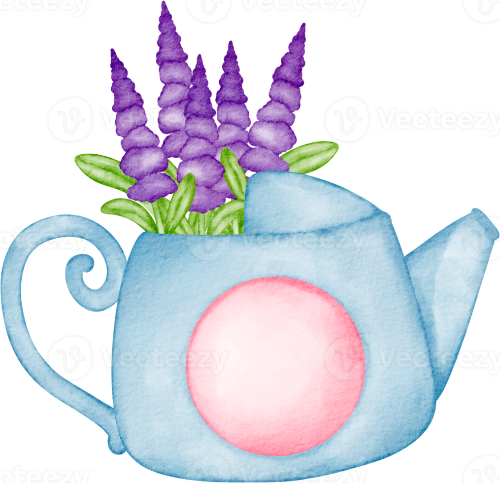 Watercolor Lavender Gardening 23297883 Png